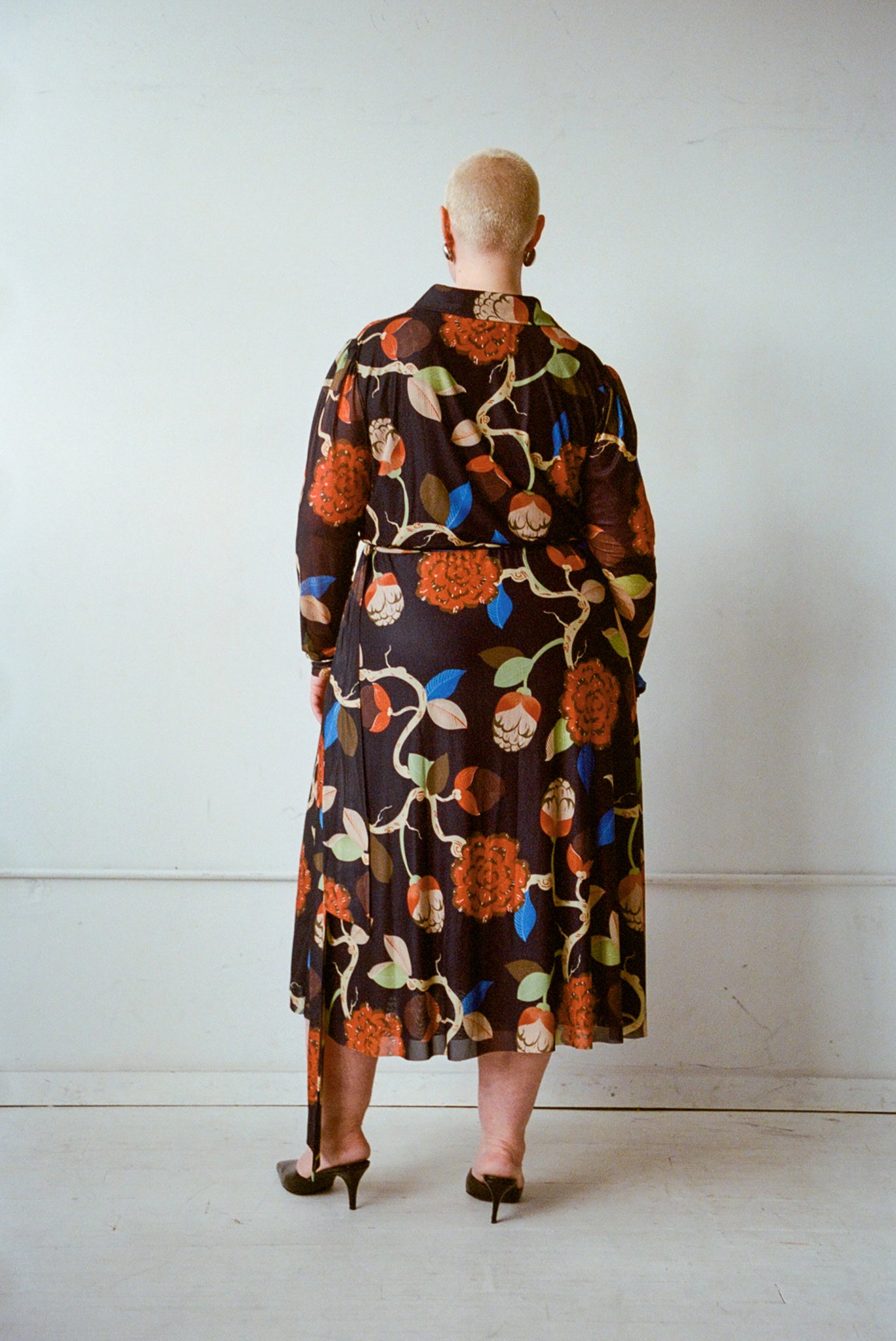 Enid Wrap Dress - Flowering Tree – WRAY