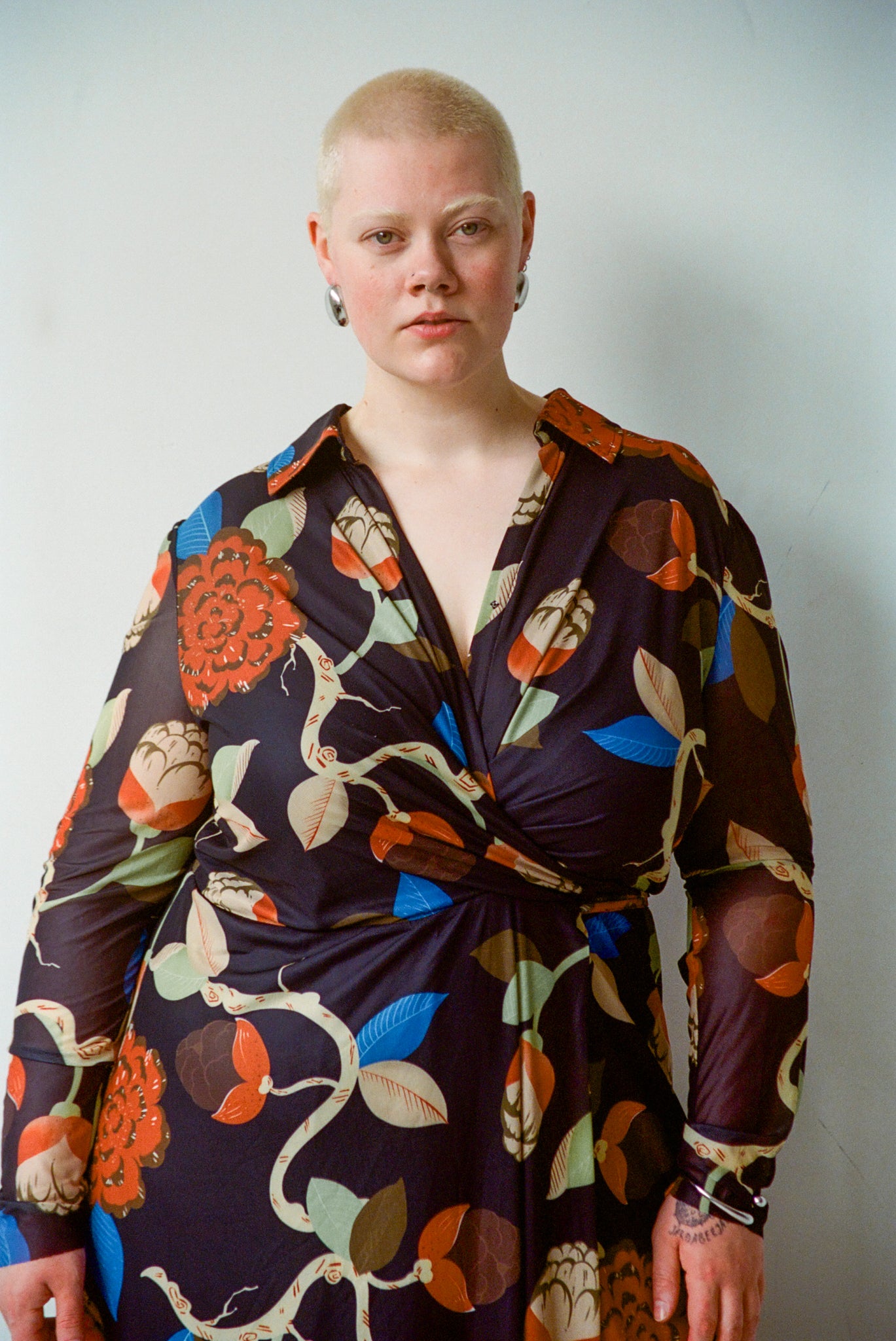 Enid Wrap Dress - Flowering Tree – WRAY